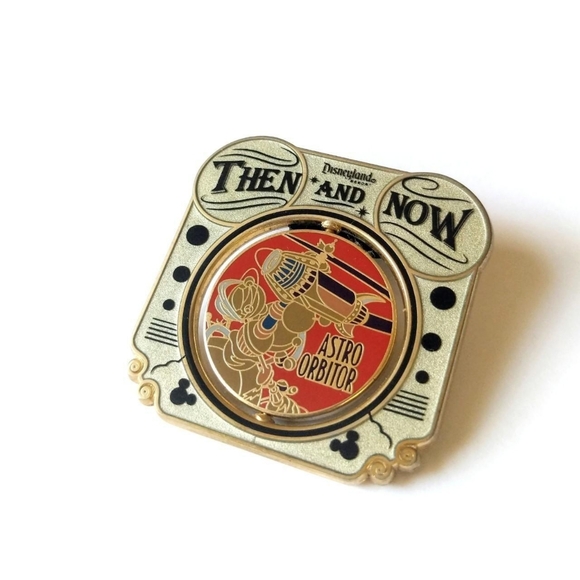 Disney | Jewelry | Disney Trading Pin Spinning Spinner Astro Orbiter ...